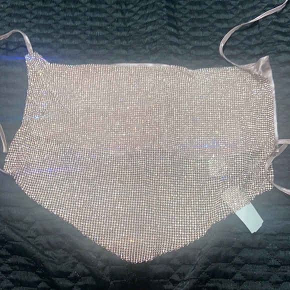 Tops | Diamond Crop Top | Poshmark